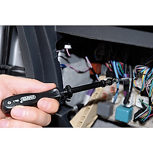 Draper Expert 2 -Piece Screw Holding Mechanics Screwdriver Set | Ideal Impact Resistant Plastic Grip | Hand Tools Set | FlatHead & PZ Type Screwdrivers | SVCM Steel Blades | 27591