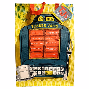 Trader Joe's New Jersey Theme Reusable Shopping Grocery Tote Bag