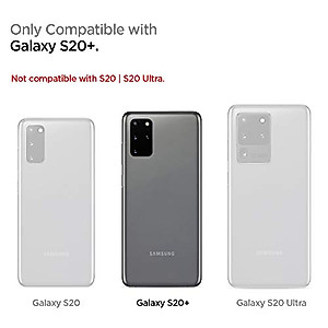 Spigen Liquid Air Armor Designed for Samsung Galaxy S20 Plus Case (2020) - Matte Black