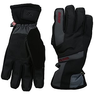 Gordini Men's Challenge XIII Waterproof Insulated Gloves, Black Gun Metal