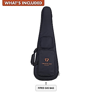 Traveler Guitar Electric Guitar 6 String Vaibrant Standard, Right, Hot Pink, (V88S HPKGMP)