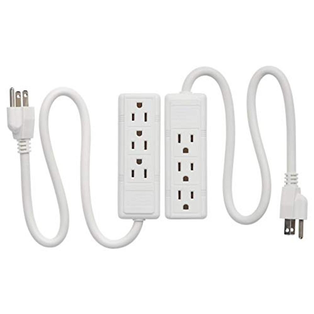 IKEA 000.864.28 Koppla 3 Outlet Power Strip, Grounded, White