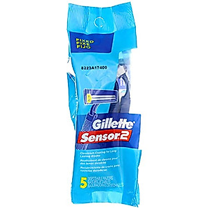 Procter & Gamble 1573411 Gillette Sensor2 Mens Disposable Razors - 2 Count
