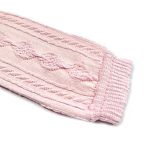 Bowbear 3 Pair Little Girls Cable Knit Argyle Leg Warmers