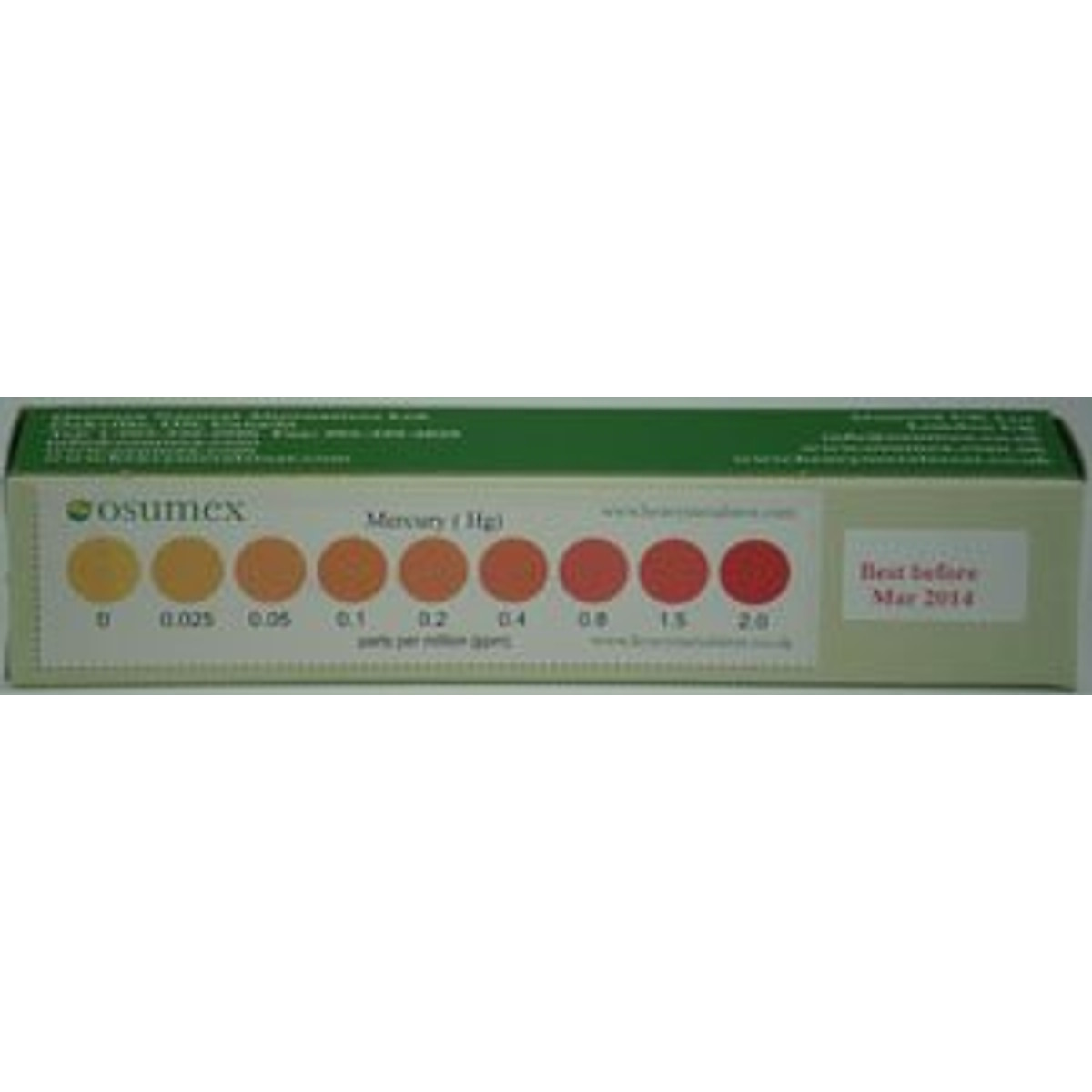 Osumex Heavy Metal Test Kit for Humans 5 Pack Heavy Metals Test – At Home Heavy Metal Urine Test Kit, Mercury Test Kit for Humans, Arsenic Testing Kit Cadmium Tester with Option to Choose Other Metals