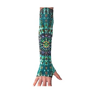 TZT Sports Arm Sleeves Gardening Sleeves for Women UV Farm Sun Protection Thorn Proof cooling Arms for Garden Farm - 1 Pair