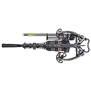 BearX Intense Ready to Shoot Crossbow Package with Scope, Quiver, Bolts, Cocking Rope, and Wax, Strata Finish, One Size (AC03A2AA185)