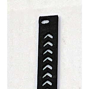 SSMS Eurorack 2HP Vent PanelArrows - Black,