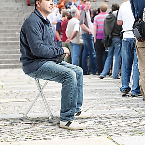 Walking Seat and Cane in One