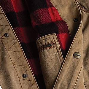 Walls Men's Amarillo Vintage Duck Cotton Twill Jacket, Washed Pecan, X-Large