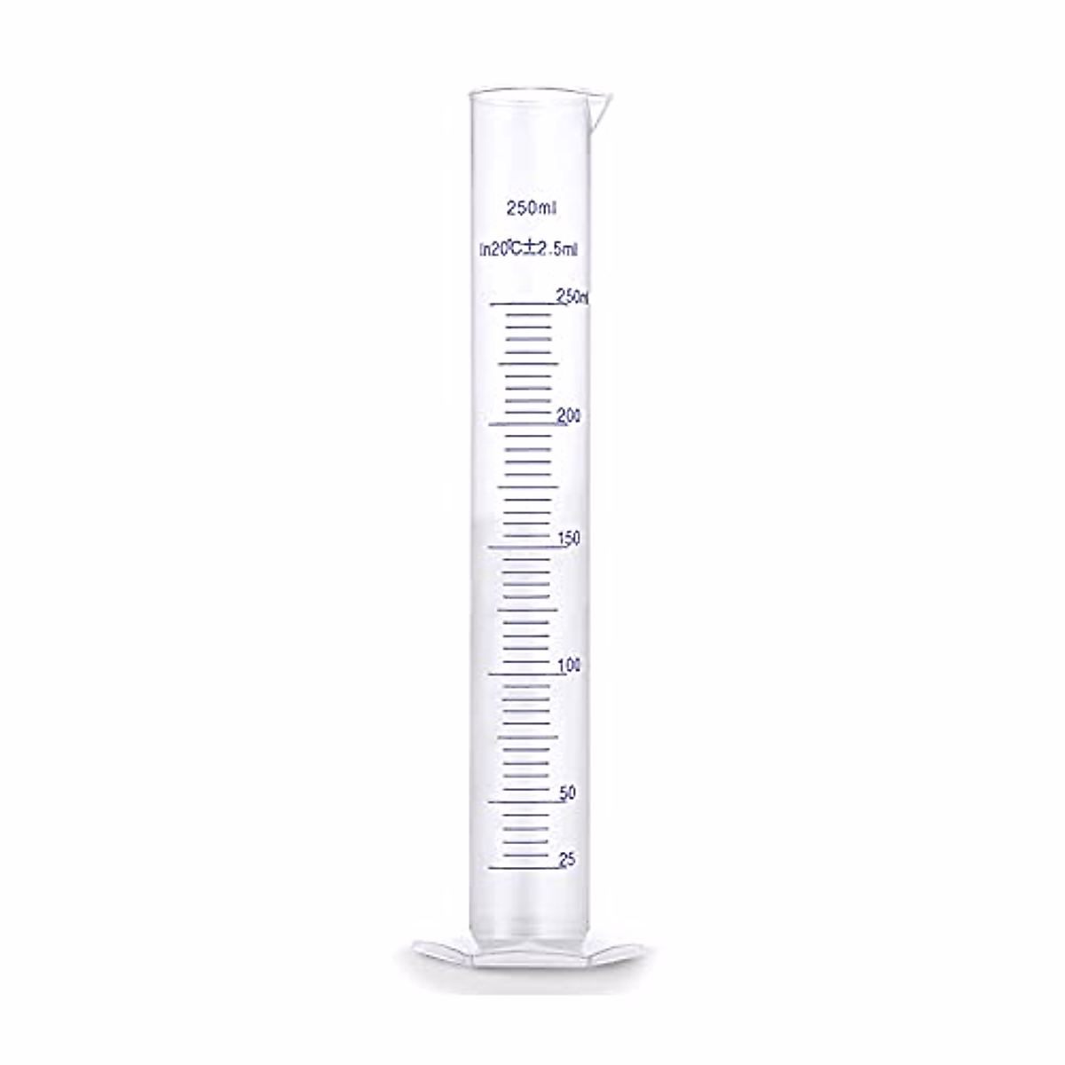 Fermentaholics Hydrometer Test Jar & Measuring Cylinder - Test Homebrewed Beer, Wine, Mead, Cider, & Fermented Beverages – Easy to Use & Read - 250 ML - Heat Resistant Up to 121° Celsius