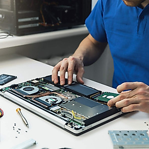 VAPKER 420Pcs Computer Screw Set PC Motherboard Screws Spacers for Universal Motherboard PC Case Fan CD-ROM Hard Disk Notebook