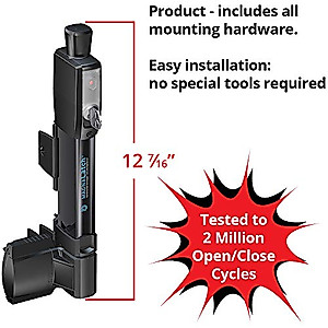 D&D Technologies ML3VPKA MagnaLatch Vertical Pull, Child & Pet Safety Magnetic Gate Latch and Lock, for Any Square Gate