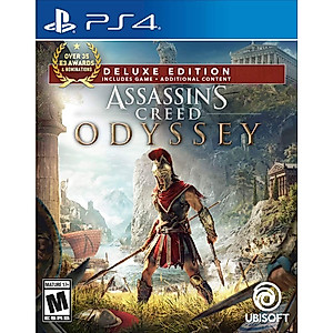 Newest Bundle-PlayStation 4 slim 1TB Console with Marvel's Spider-Man and Assassin's Creed Odyssey Deluxe Edition - Jet Black