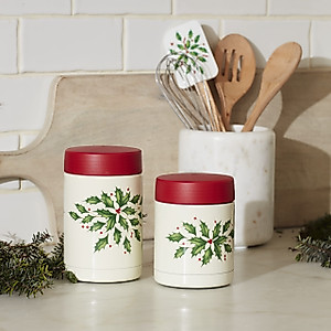 Lenox Holiday Large Insulated Food Container 0.80 LB
