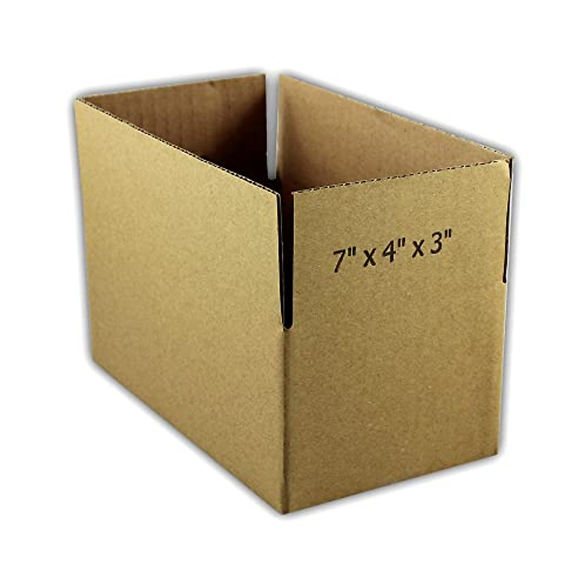 35 EcoSwift 7x4x3 Corrugated Cardboard Packing Boxes Mailing Moving Shipping Box Cartons 7 x 4 x 3 inches