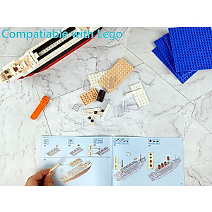OneNext RMS Titanic Model Large Building Block Set 548pcs 100% Compatible DIY Educational Toys 3D Puzzle Gift for Adults and Kids