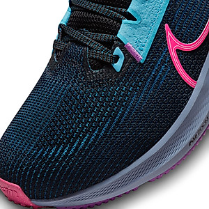 Women's AIR Zoom Pegasus 40 SE - Size 7 US - Black/Hyper Pink