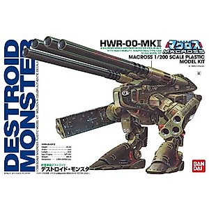 Bandai Macross 1/200 Scale Destroid Monster HWR-00-MKII Construction Kit