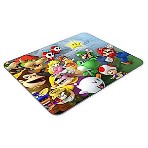 Personalized Non-Slip Gaming Mouse Pad, Super Mario Brothers Mouse Pad, Office Computer Supplies Mouse Pad