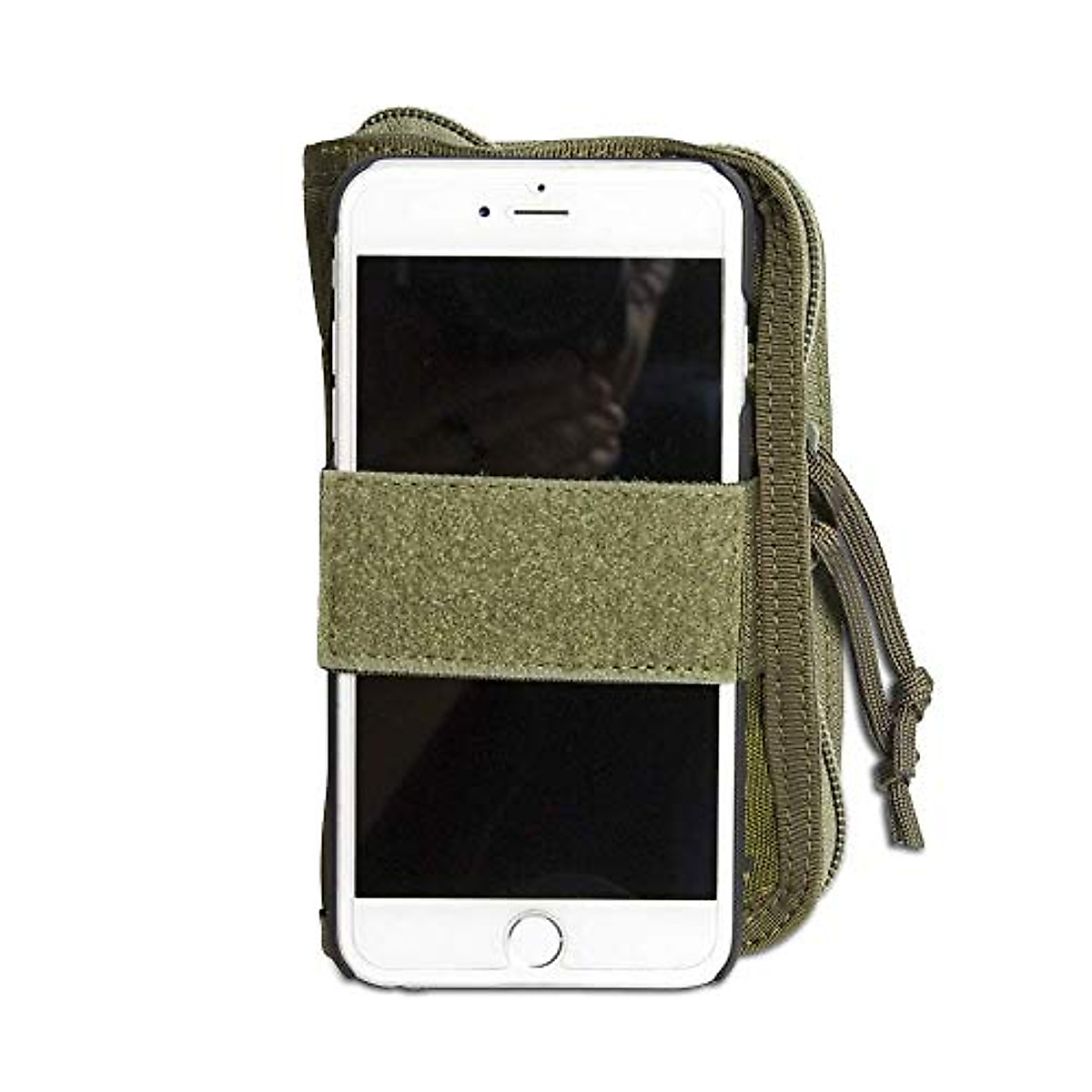 Field Notes 3x5 Notebook Cover System, with 4 Pleated Pen/Marker Slots, Zippered, Cordura Fabric (in Canadian Digital Camo)