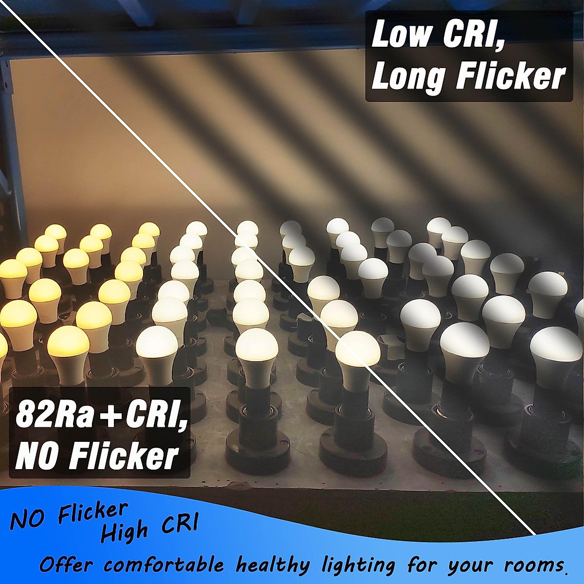 Heifymi E17 Intermediate Base 5W LED Bulb, 40 Watts Equivalent, Neutral/Natural White 4000K, 500 Lumens, AC120 Volts, LED Replacement for Chandelier Ceiling Fan Lights Bulbs, Non-dimmable(4 Pack)