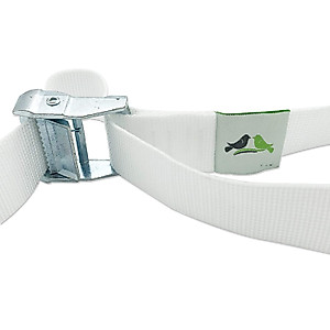 Insieme Strap for Twin Beds, 33 ft Long Twin to King Bed Converter/Mattress Joining Strap with Adjustable Metal Buckle. Use to Combine Split Twins or Twin XL to King and Hold Mattresses Together