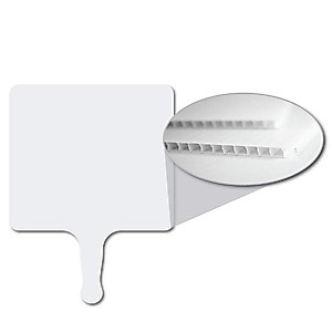 VictoryStore Custom Photo Church Fans - Hand Held Fans - Full Color Print - Waterproof Fans, 8x10.5 Inches, One Sided (108)