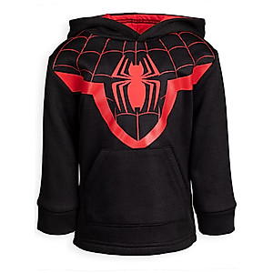 Marvel Spider-Man Miles Morales Toddler Boys Fleece Athletic Hoodie 5T