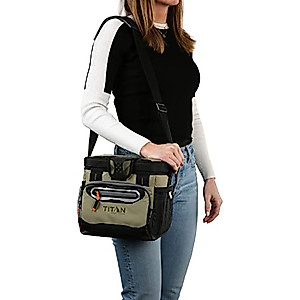 Arctic Zone Titan Deep Freeze Cooler - 9 Can Zipperless Hardbody Cooler - Deep Freeze Insulation, HardBody Liner, and SmartShelf