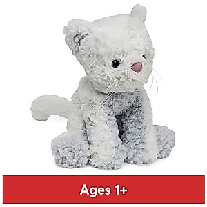GUND Cozys Collection Kitty Cat Plush Soft Stuffed Animal for Ages 1 and Up, Blue, 10"