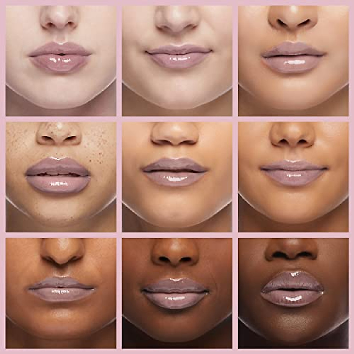 Almay Lip Gloss, Non-Sticky Lip Makeup, Holographic Glitter Finish, Hypoallergenic, 200 Angelic, 0.9 Oz