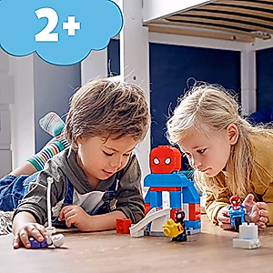 LEGO DUPLO Marvel Spider-Man Headquarters 10940 Spidey and His Amazing Friends TV Show Building Toy for Kids; New 2021 (36 Pieces)