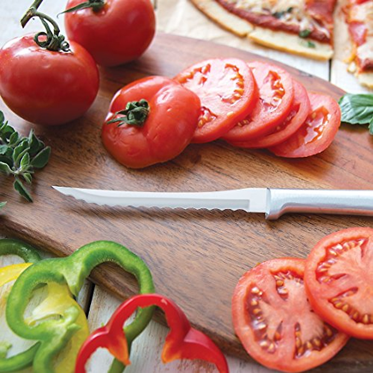 Rada Cutlery Tomato Slicer with Aluminum Handle, 6 Pack R126