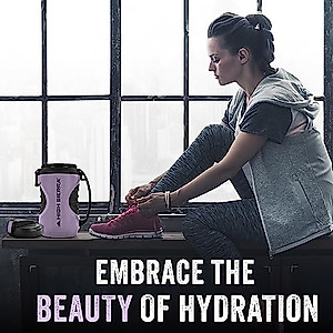 High Sierra - [BPA FREE] 64 OZ Insulated Water Jug, [Soft Spout – NO MORE TEETH BUMPS] Built-in Fence Anchor, Keeps Iced Water Cold for Hours, EXTRA LARGE Sports Bottle, Lavender