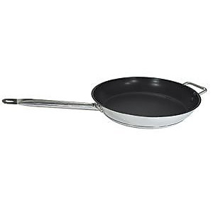 14" COMMERCIAL STAINLESS STEEL FRY FRYING PAN - NSF