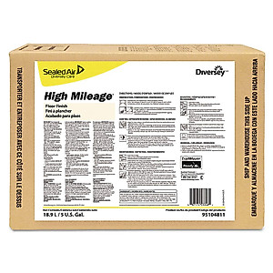 Diversey™ High Mileage® UHS Floor Finish, Light Scent, 640 Oz
