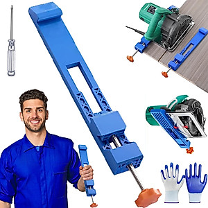 Adjustable Cutting Machine Base Guide,Electric Circular Saw Milling Positioning Clamp,Precision Wood Cutting Guide,Specially Designed for Precision Cutting and Milling Tasks,Woodworking Tools (1pc)