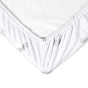 Lush Decor Baby Jungle Adventure Micro Mink 2 Pack Changing Pad Cover, Gray