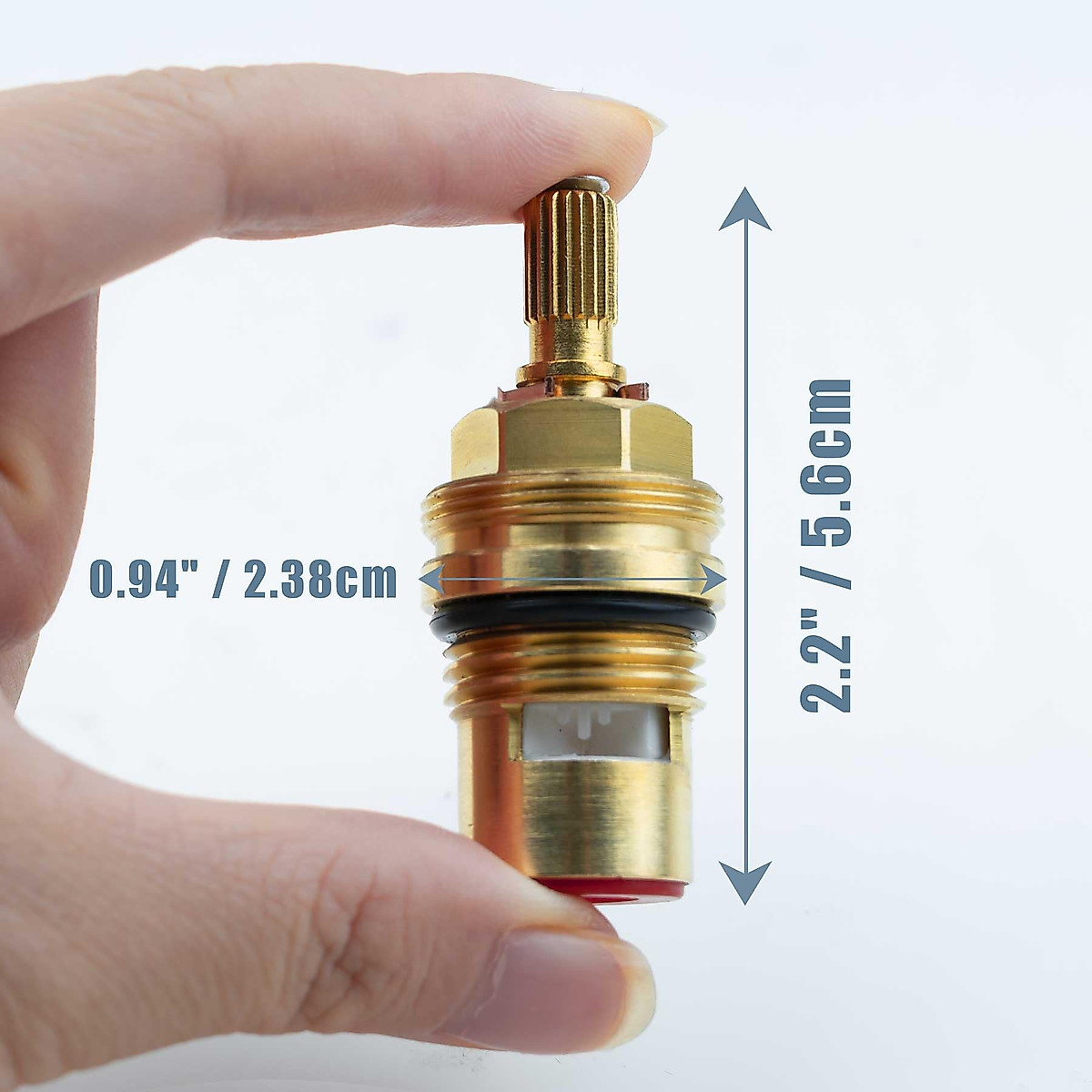 Faucet Cartridges for Hansgrohe Replacement Parts, Compatible with Grohe Shower Cartridge Kitchen Faucet Parts, Hot Cartridge Widespread Faucet Valve 1-Inch Spare Part in 94009000