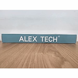 Alex Tech 25ft - 1/2 inch Cord Protector Wire Loom Tubing Cable Sleeve Split Sleeving for USB Audio Video Power Cord – Protect Cat from Chewing - Black