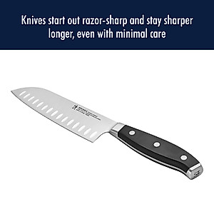 HENCKELS Forged Premio Starter Knife Set, 3 Piece, Black