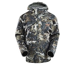 Sitka Men's Hunting Windproof Gore-Tex Camo Dakota Hoody, Optifade Timber, Medium