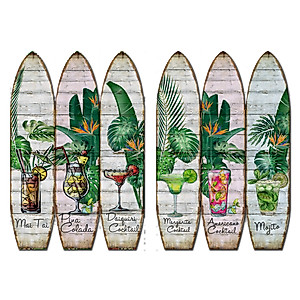 Screen Gems Local Surfboard Screen Room Divider, Multi