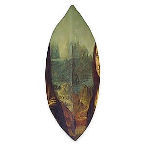 Famous Painting Mona Lisa Mona Lisa by Leonardo da Vinci Throw Pillow, 18x18, Multicolor
