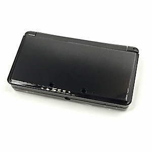Replacement Housing Shell Cover Case for Nintendo 3DS Game Console, Complete Full Replacement Case Accessories for 3DS Black