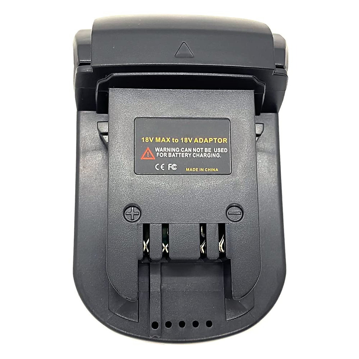 QINIZX Battery Adapter for Bosch to Milwaukee M18 18V Lithium-Ion Cordless Tool, Convert Bosch 18V Lithium Battery BAT609 BAT612 to Milwaukee 18-Volt Lithium Battery Converter