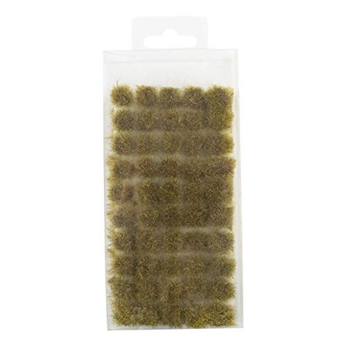 War World Scenics Self Adhesive Static Grass Tufts x 100 – Dead, 10mm – Model Railway Wargame Scenery Railroad Modelling Diorama Miniature Hobby Tabletop