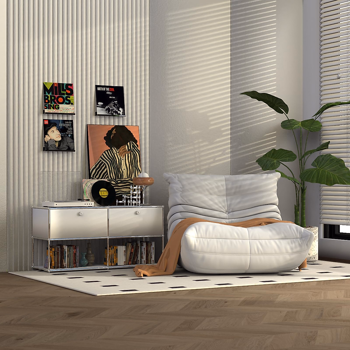 ILYXY Acrylic Vinyl Record Holder 8 Pack, 12 Inch Black Vinyl Record Wall Mount, Floating Vinyl Shelves Record Frames for Record Wall Display