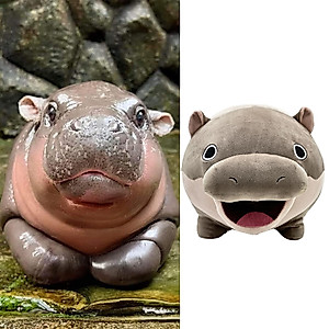 Plush Toys, Cute Stuffed Animals Pillow, 2024 Hippo Plushies Soft Plush Toy for Kids Fans